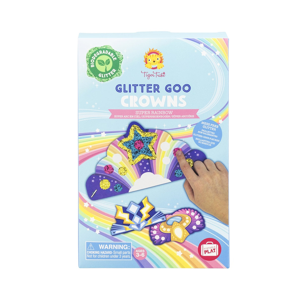 Glitter Goo Crowns - Super Rainbows – Cedar and Sage Daylesford