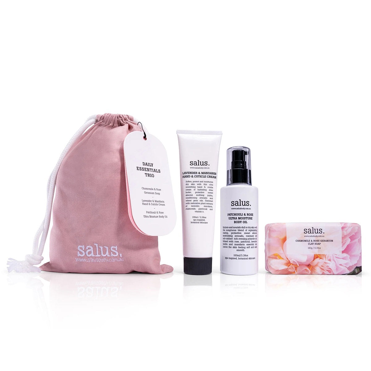 Daily Essentials Trio – Cedar and Sage Daylesford