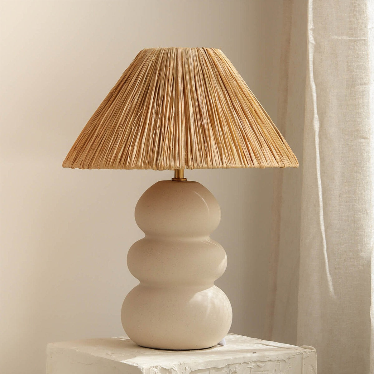 Sofia Ruffle Table Lamp – Cedar and Sage Daylesford